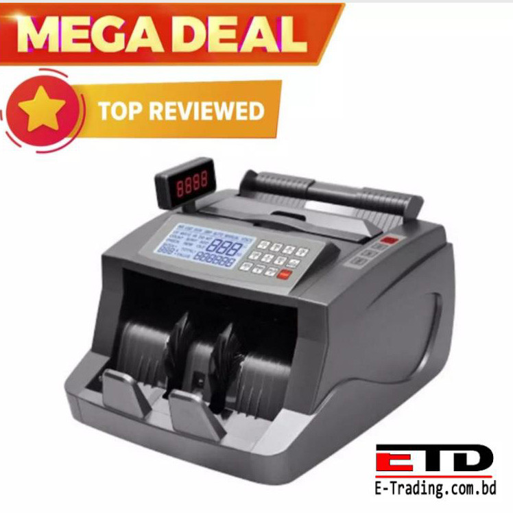 Money Counting & Fake Note Detector Machine ML-6300 with 3 display